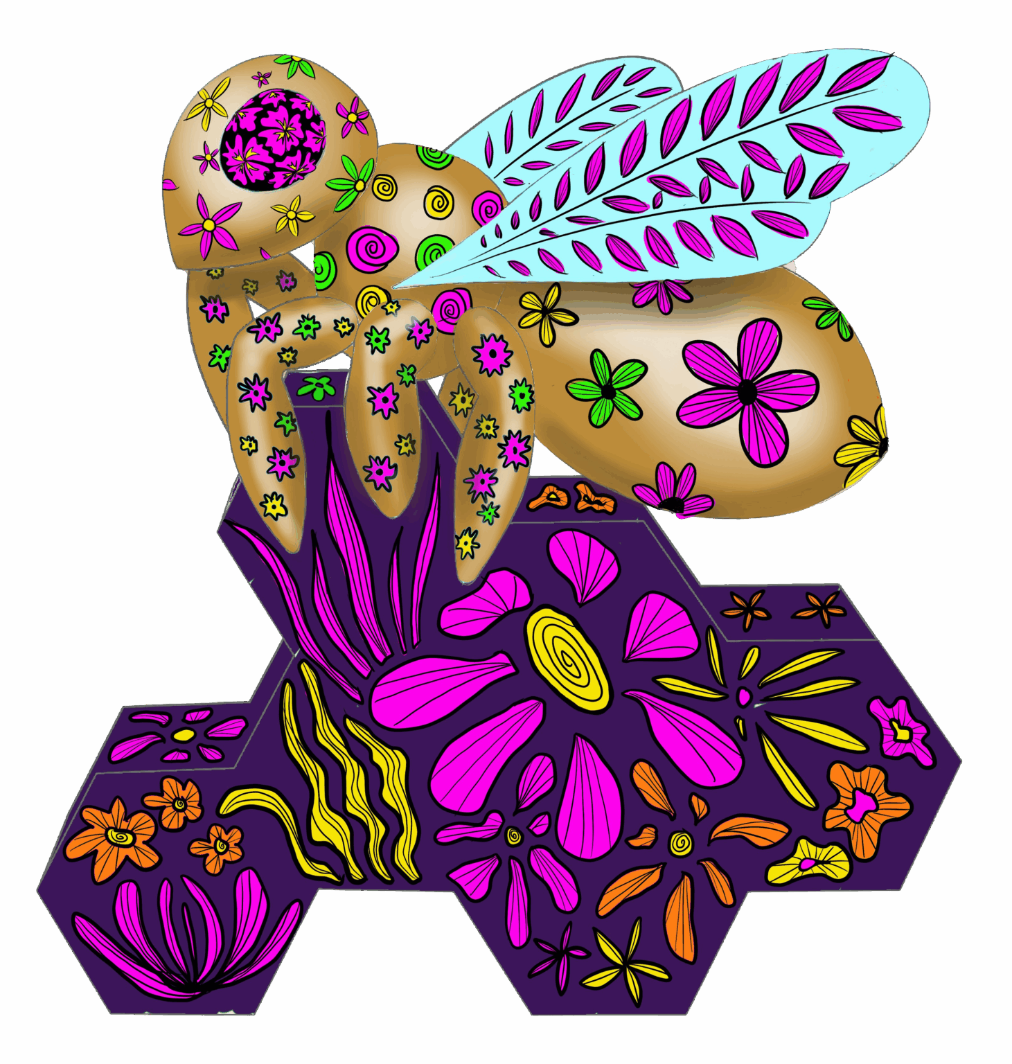 Blooming Bee - Buzz In The City